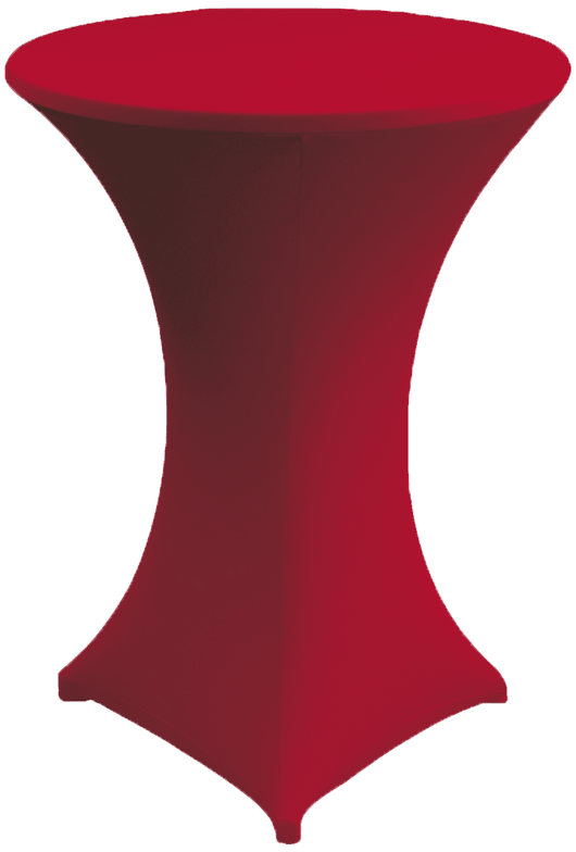 Statafelrok stretch voor strakke uitstraling van ronde statafel ...